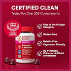 Vegan-friendly probiotic gummy supplements