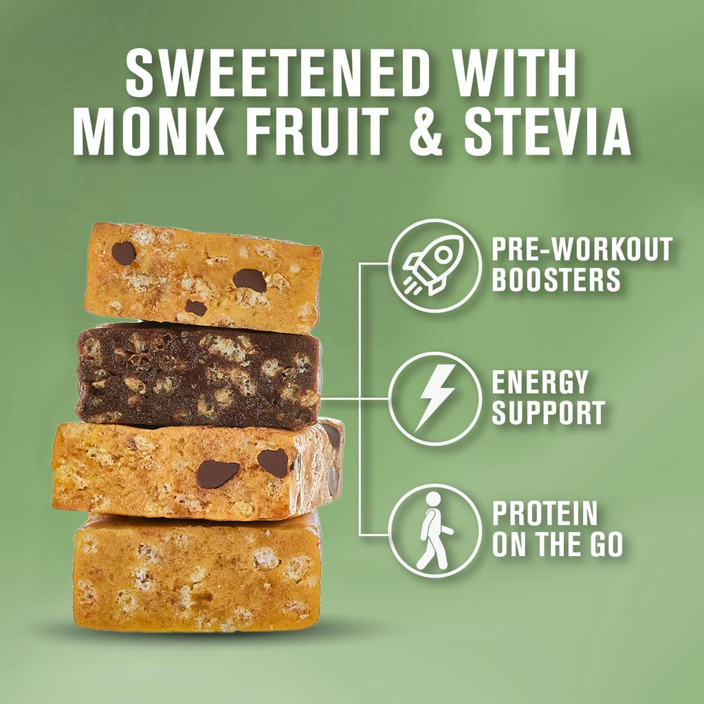 Vegan-friendly protein bars with ashwagandha