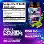 vegan-friendly psyllium husk capsules