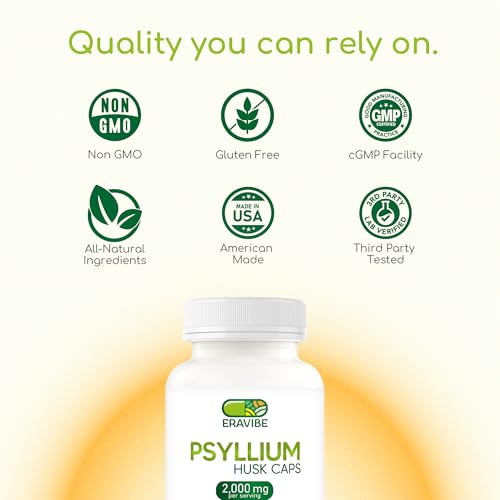 vegan-friendly psyllium husk capsules