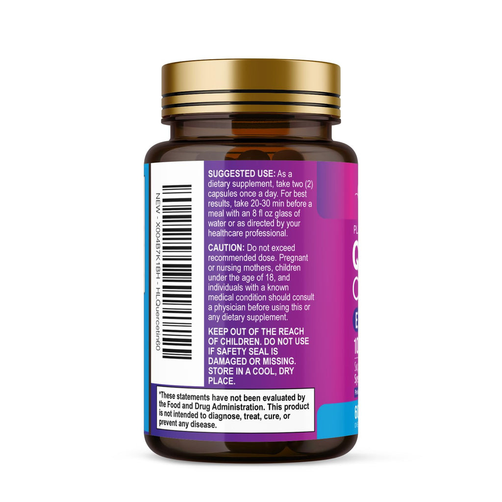 vegan-friendly quercetin for active lifestyles