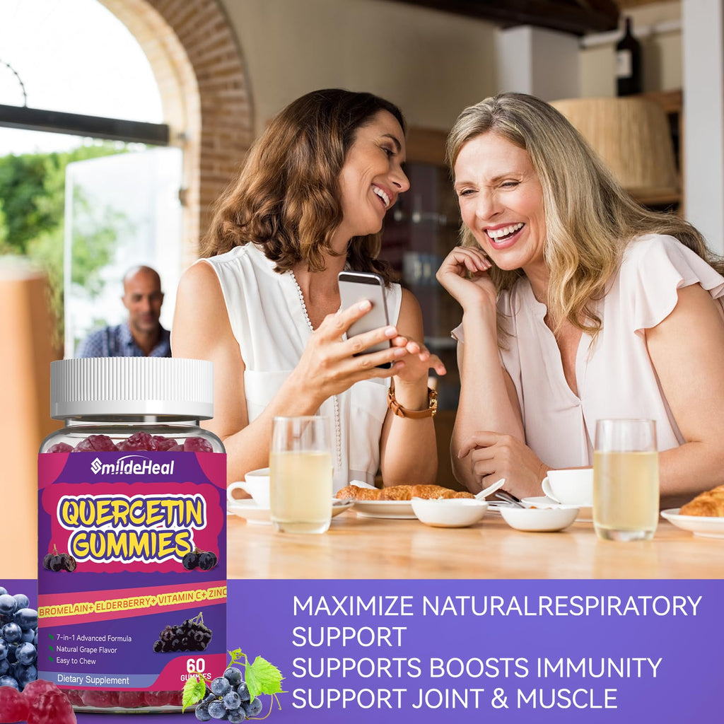 Vegan-friendly quercetin gummies for wellness