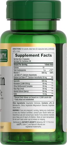 vegan-friendly quercetin supplement capsules