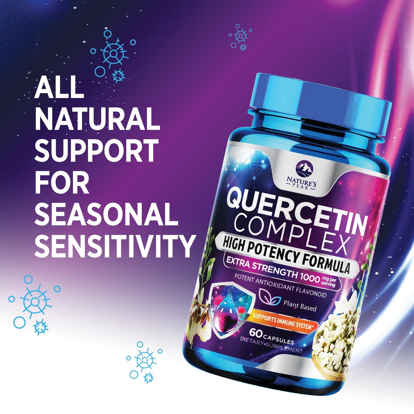 vegan-friendly quercetin supplement