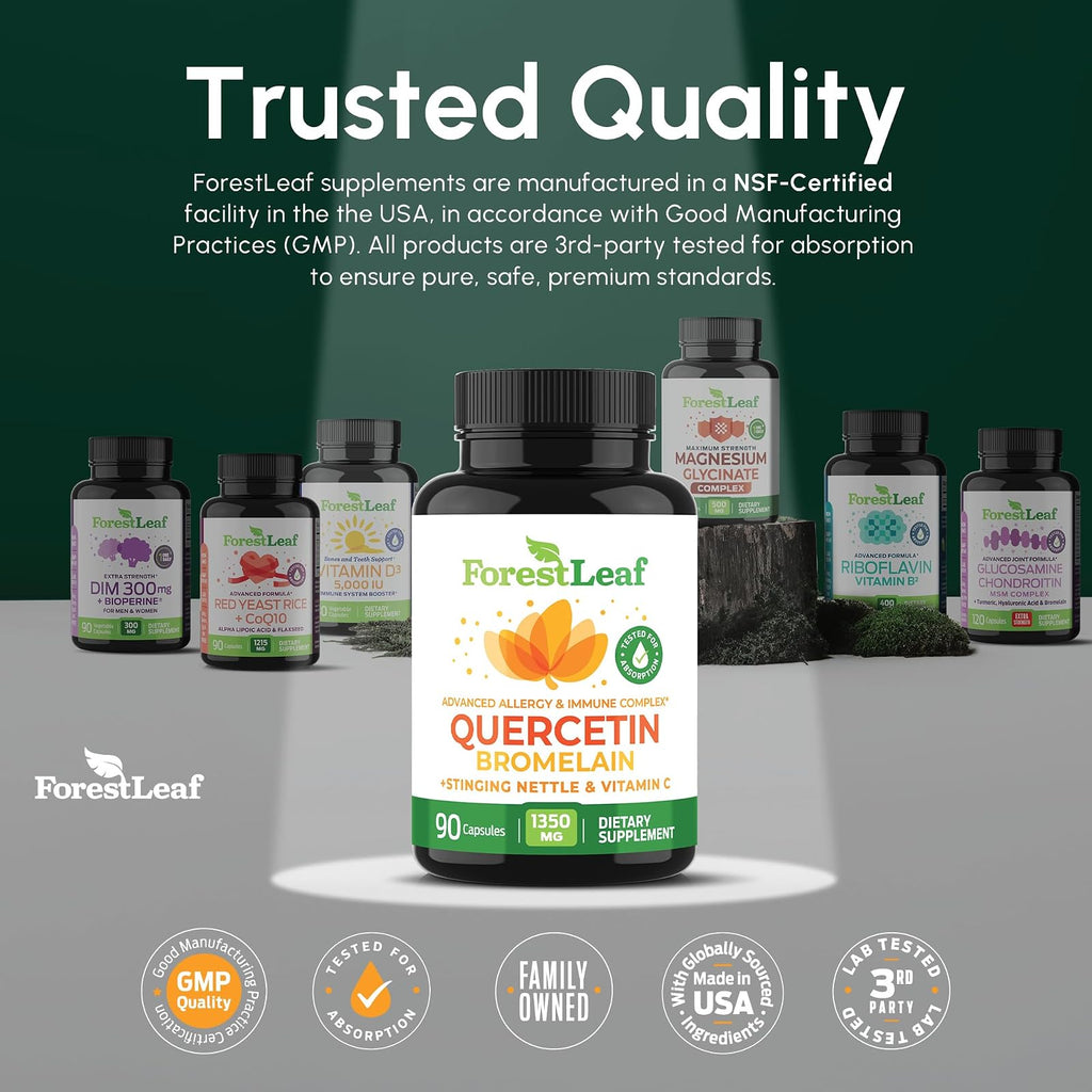 vegan-friendly quercetin with bromelain