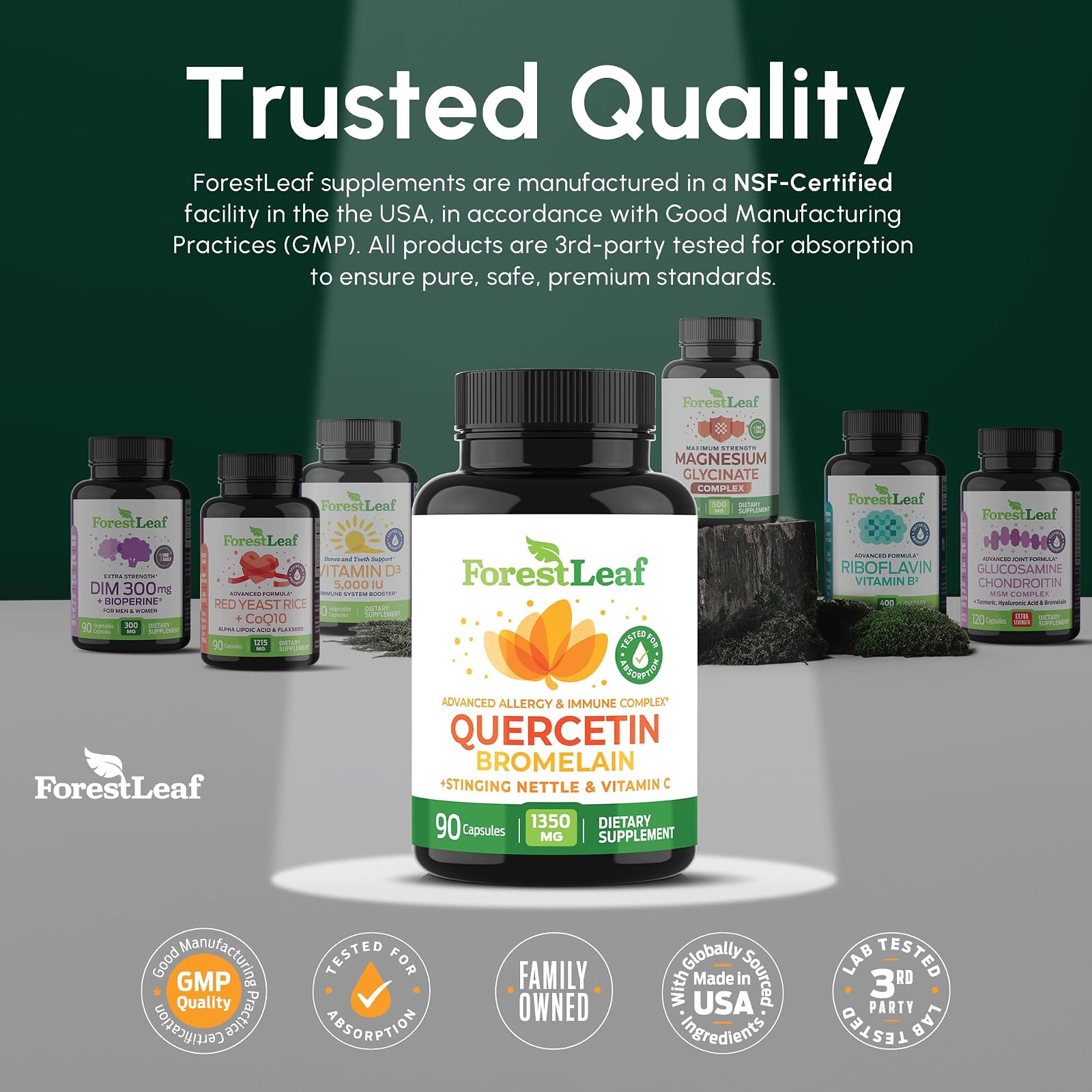 vegan-friendly quercetin with bromelain
