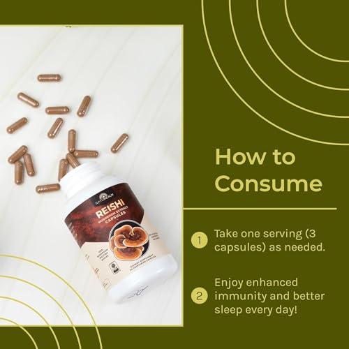 vegan-friendly reishi mushroom capsules