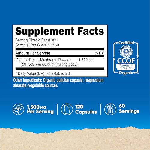 vegan-friendly reishi mushroom pills
