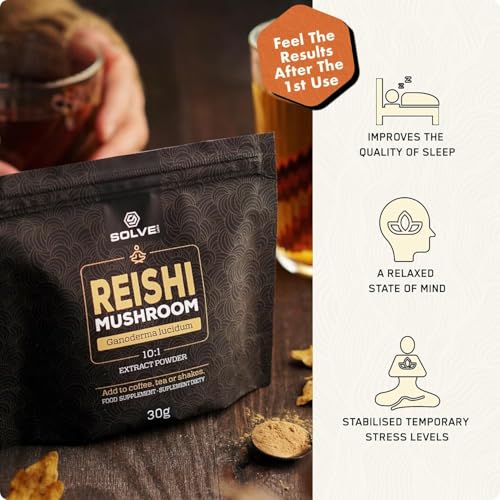 vegan-friendly reishi mushroom powder