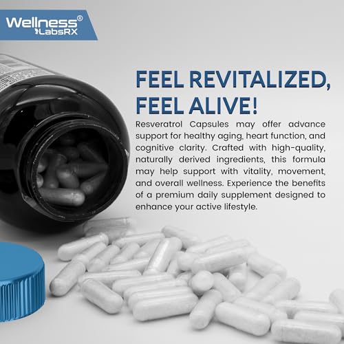 Vegan-friendly resveratrol capsules