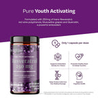 Vegan-friendly Resveratrol supplement