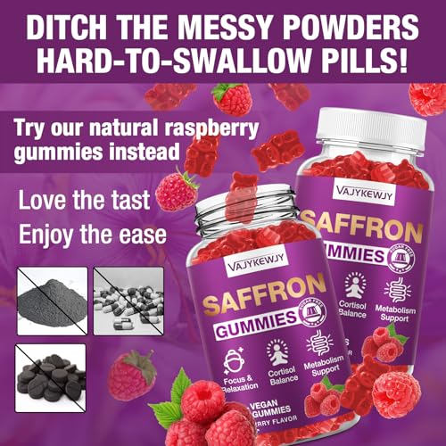 Vegan-friendly saffron multivitamins