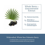 vegan-friendly Saw Palmetto capsules