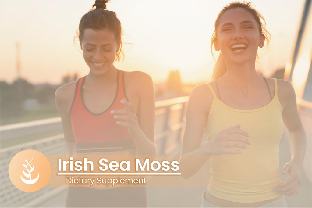 vegan-friendly sea moss capsules