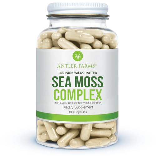vegan-friendly sea moss complex