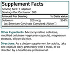 vegan-friendly selenium capsules