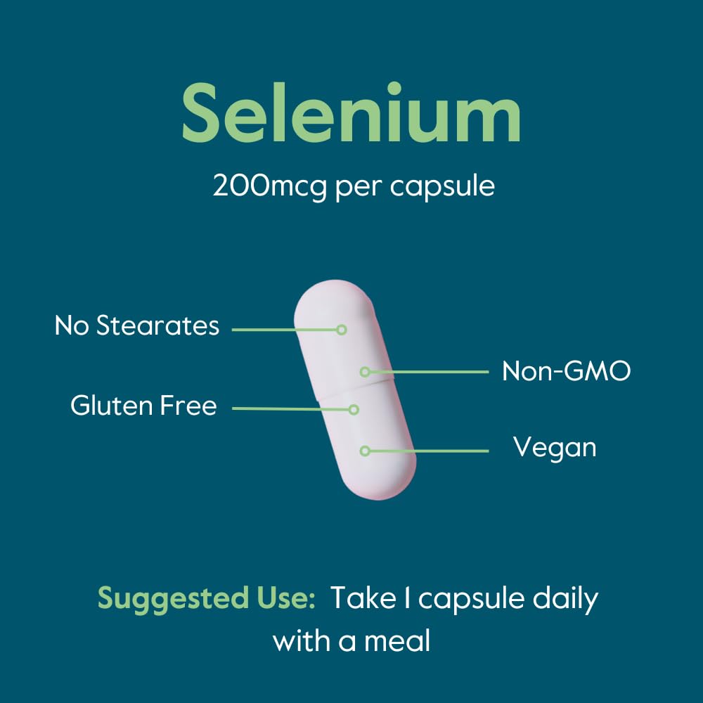 Vegan-friendly selenium capsules