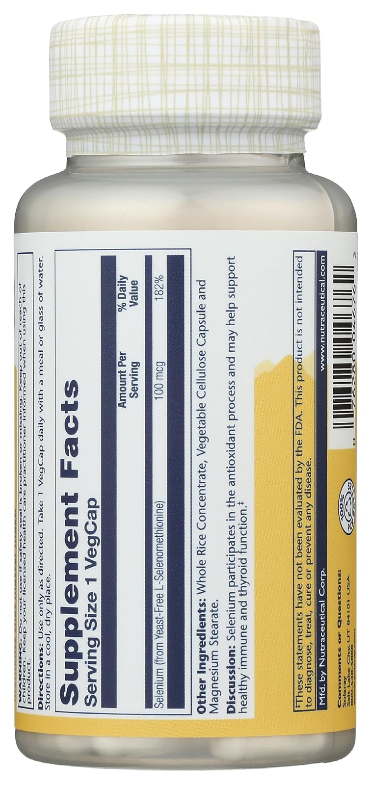 vegan friendly Selenium capsules