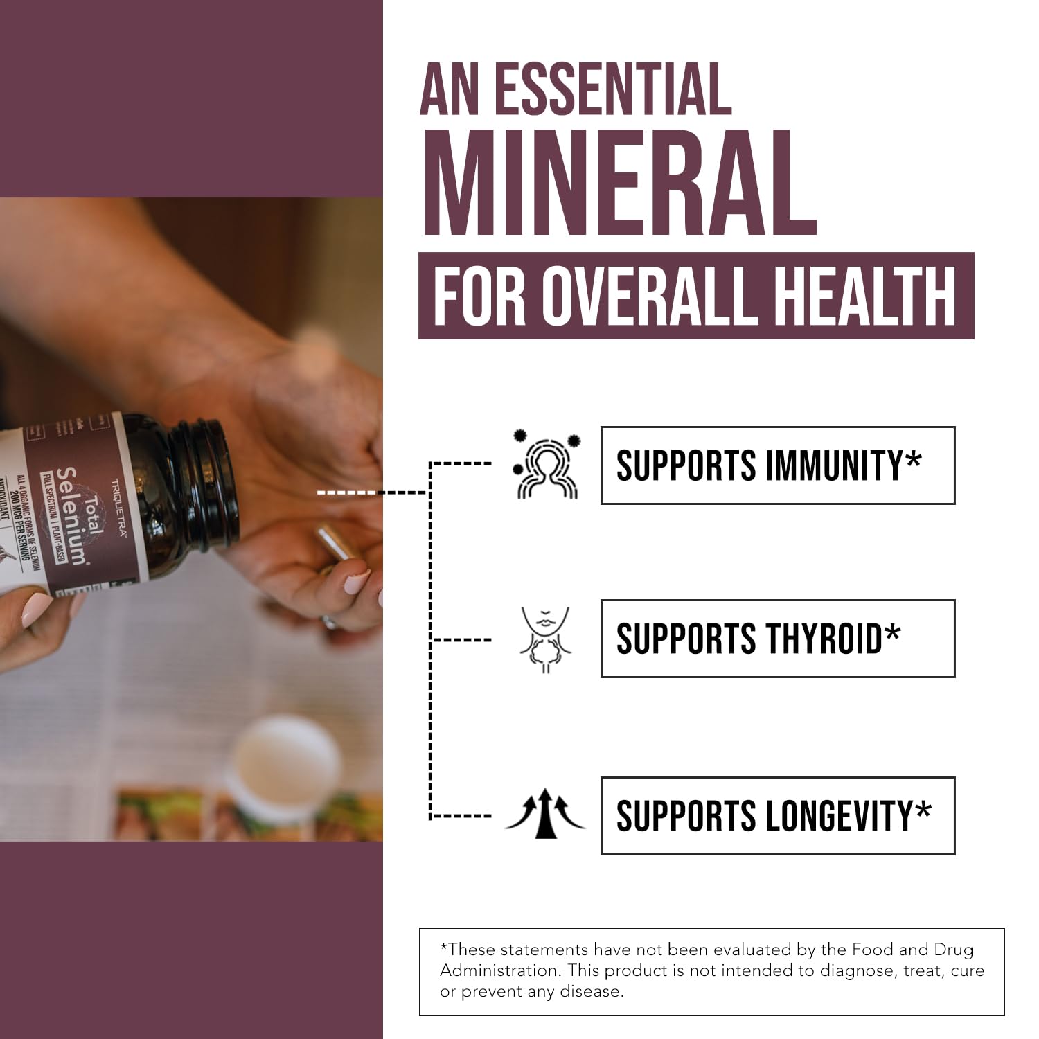 vegan-friendly selenium dietary supplement