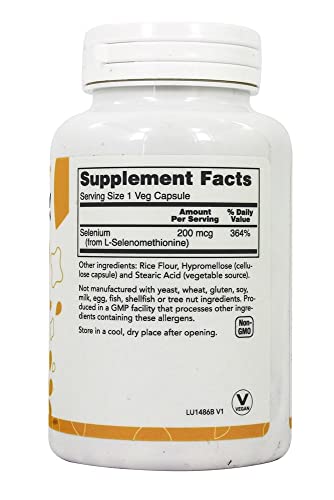 Vegan-friendly selenium mineral capsules