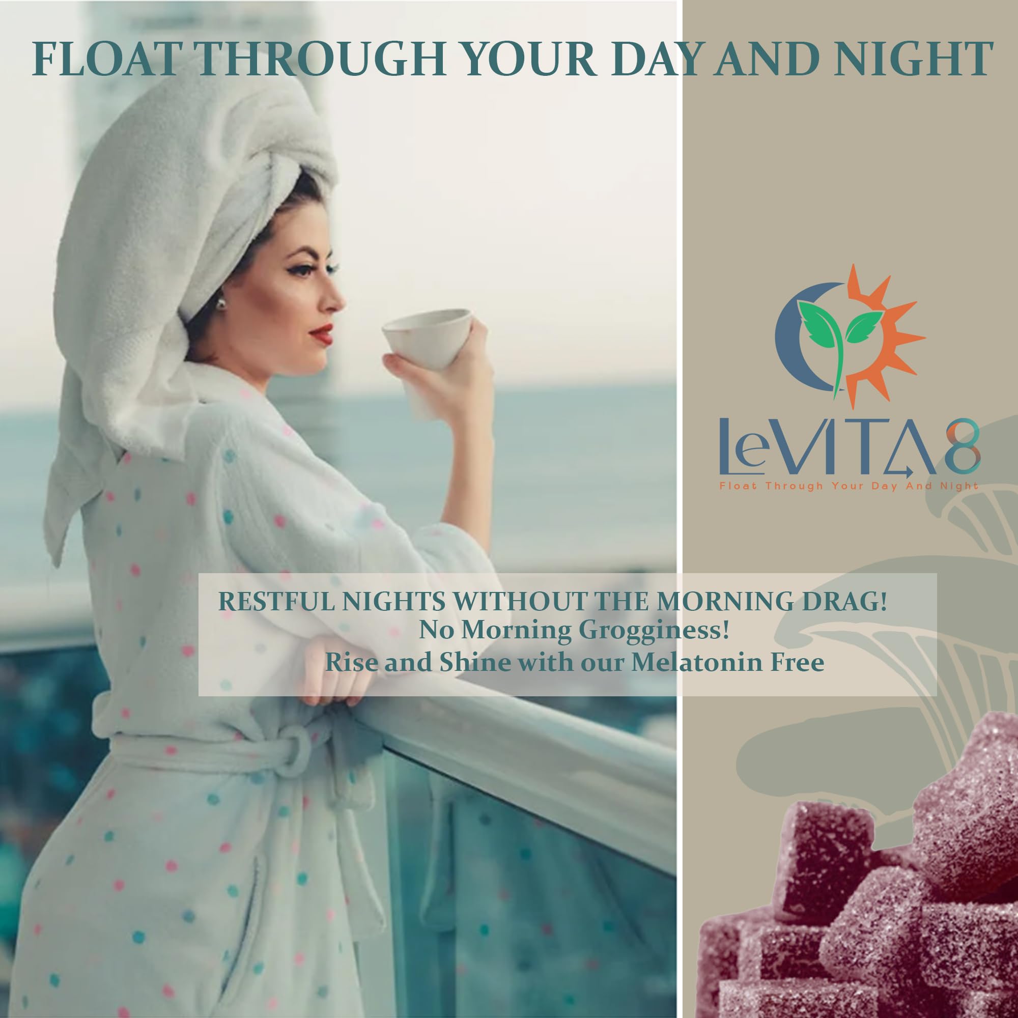 vegan-friendly sleep enhancement gummies