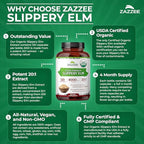 Vegan-friendly Slippery Elm vitamins