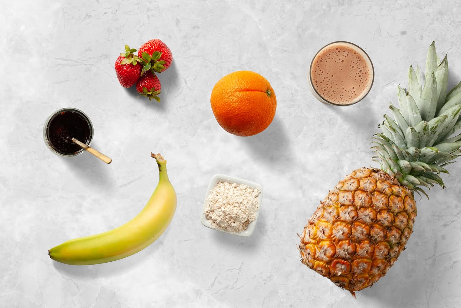 vegan-friendly smoothie protein mix
