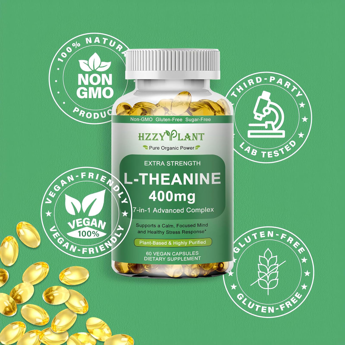 vegan-friendly softgels for mental health