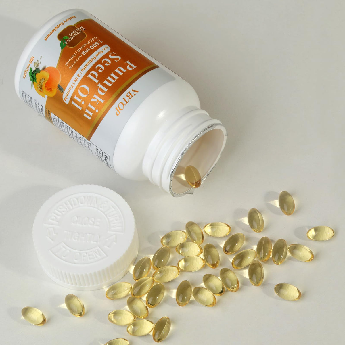 Vegan-friendly softgels for vitality