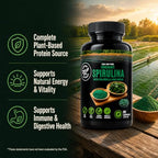 vegan-friendly spirulina blend