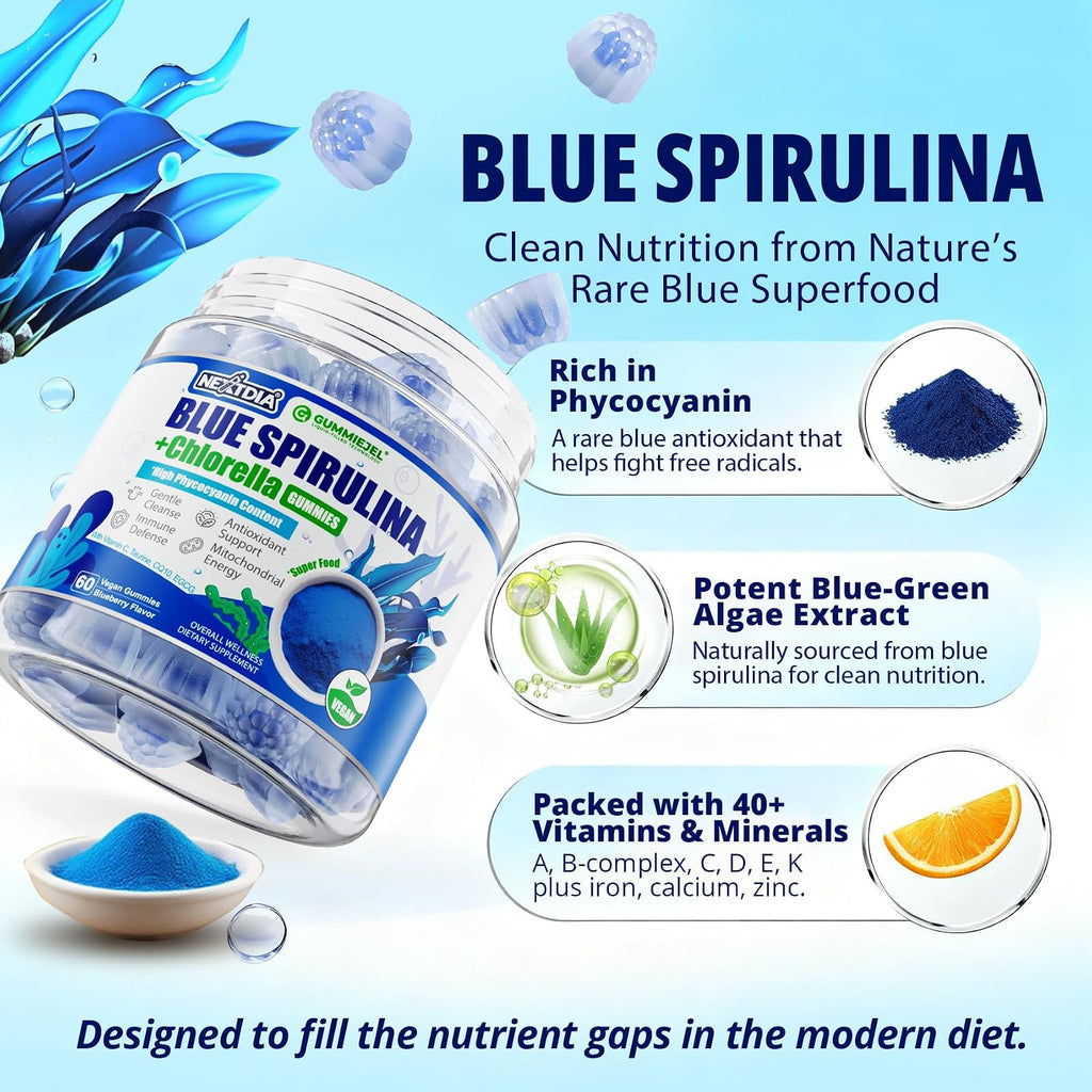 vegan-friendly spirulina & chlorella snacks