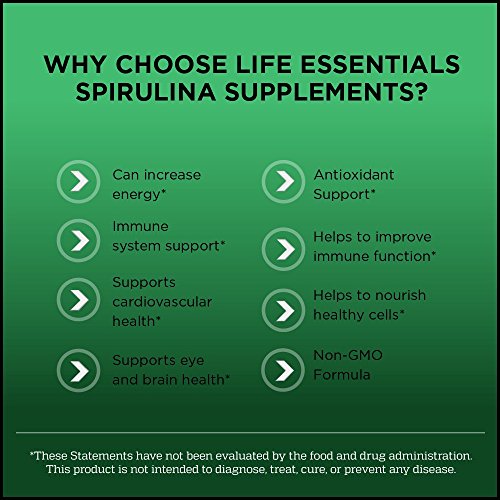 Vegan-friendly spirulina dietary supplement