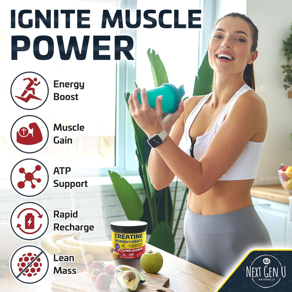 Vegan-friendly sports nutrition creatine