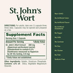 Vegan-friendly St. John's Wort capsules