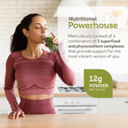 vegan-friendly superfood powder blend