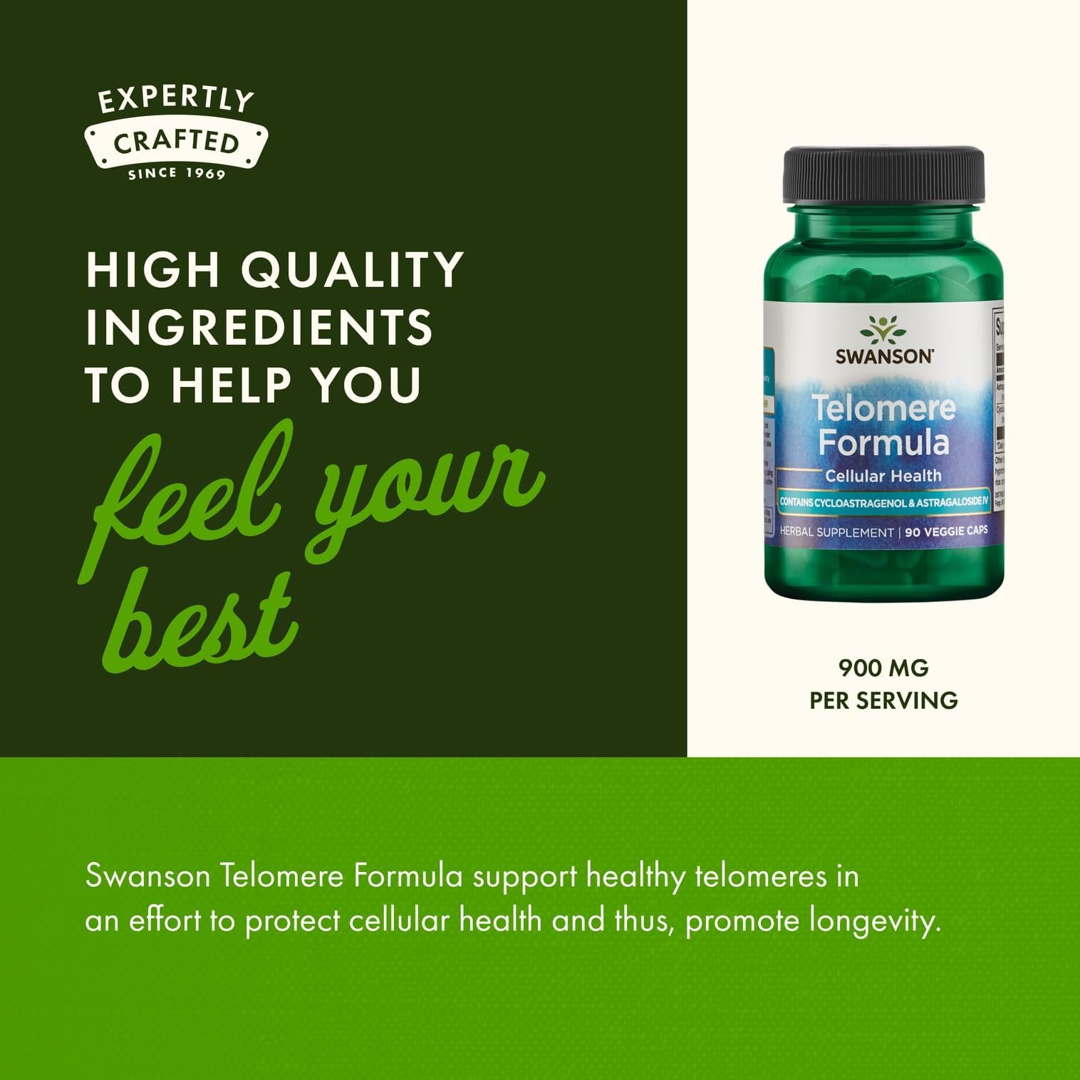 Vegan-friendly Swanson vitamin capsules