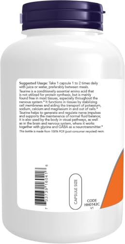vegan-friendly taurine capsules for wellness