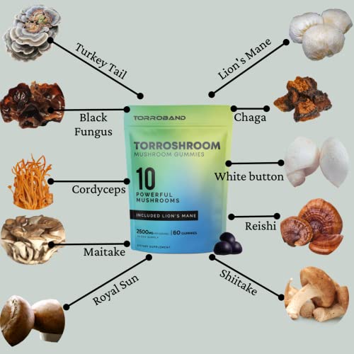 Vegan-friendly Torroshroom mushroom vitamins