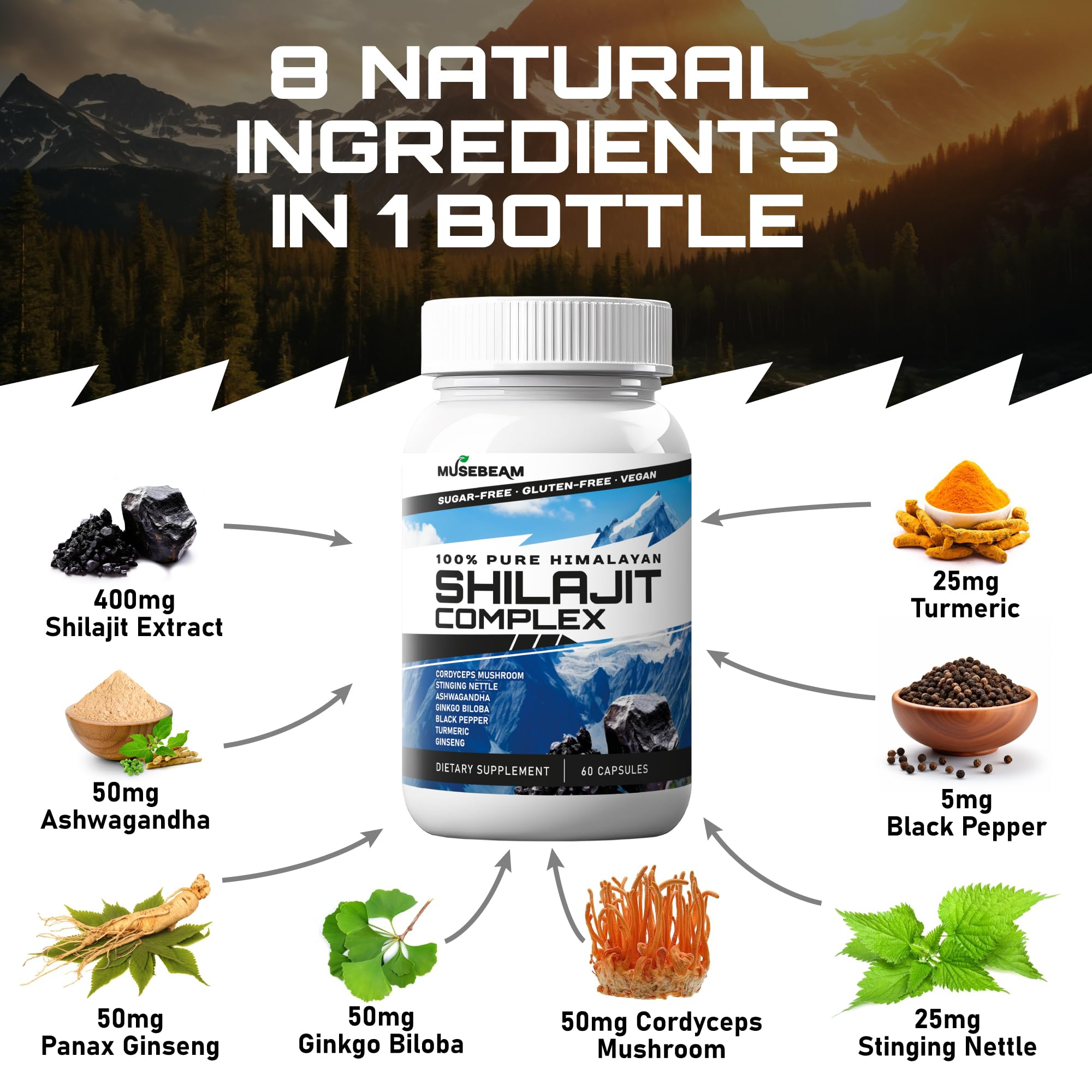 Vegan-friendly trace minerals capsules