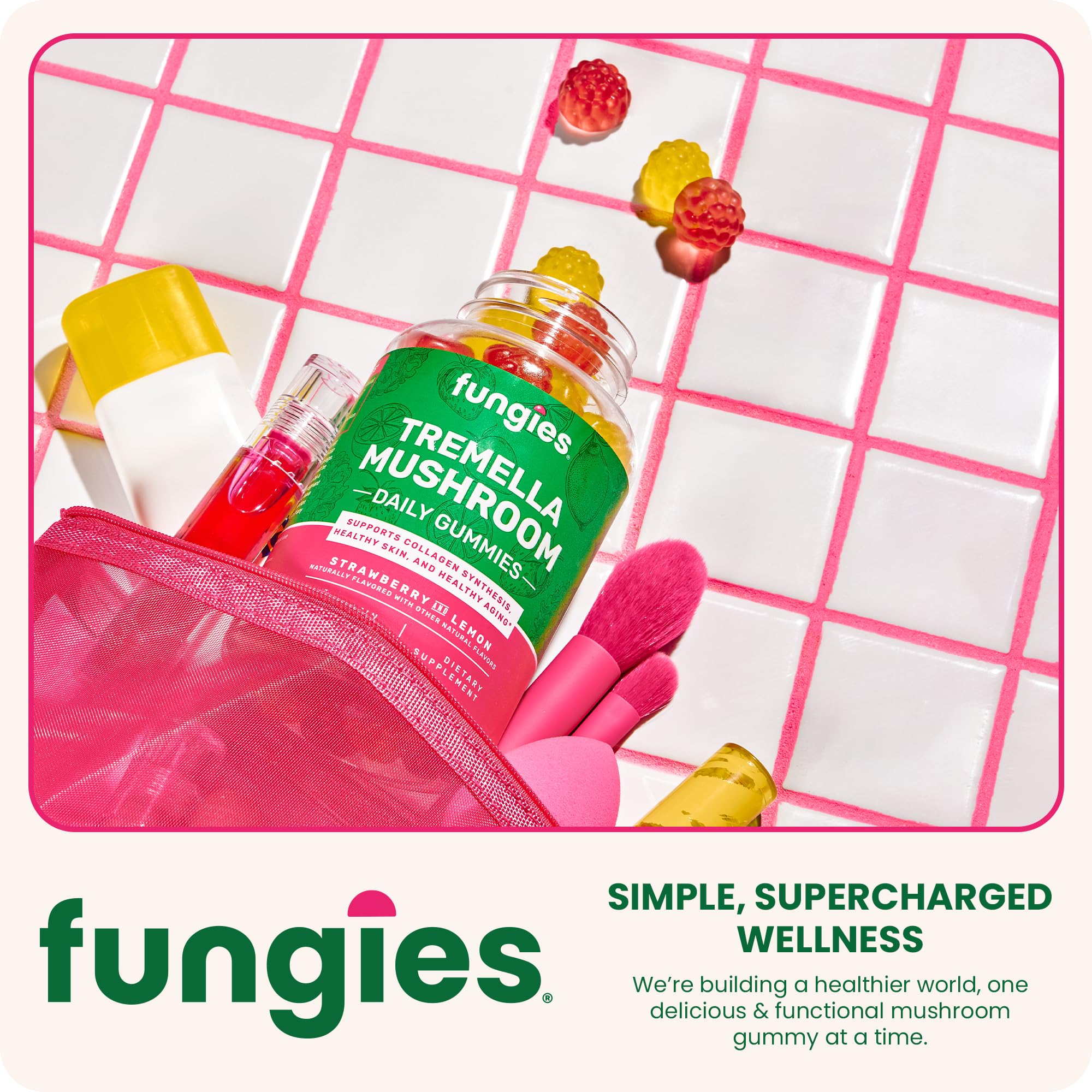 Vegan-friendly Tremella gummies