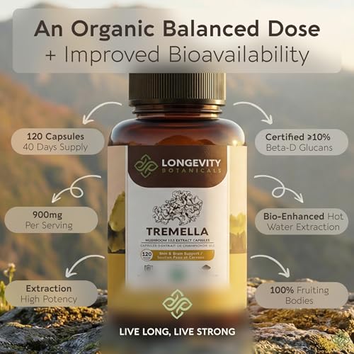 vegan-friendly tremella mushroom extract