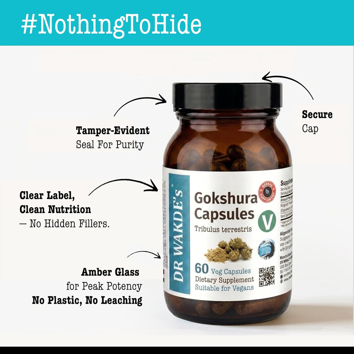 vegan-friendly Tribulus capsules