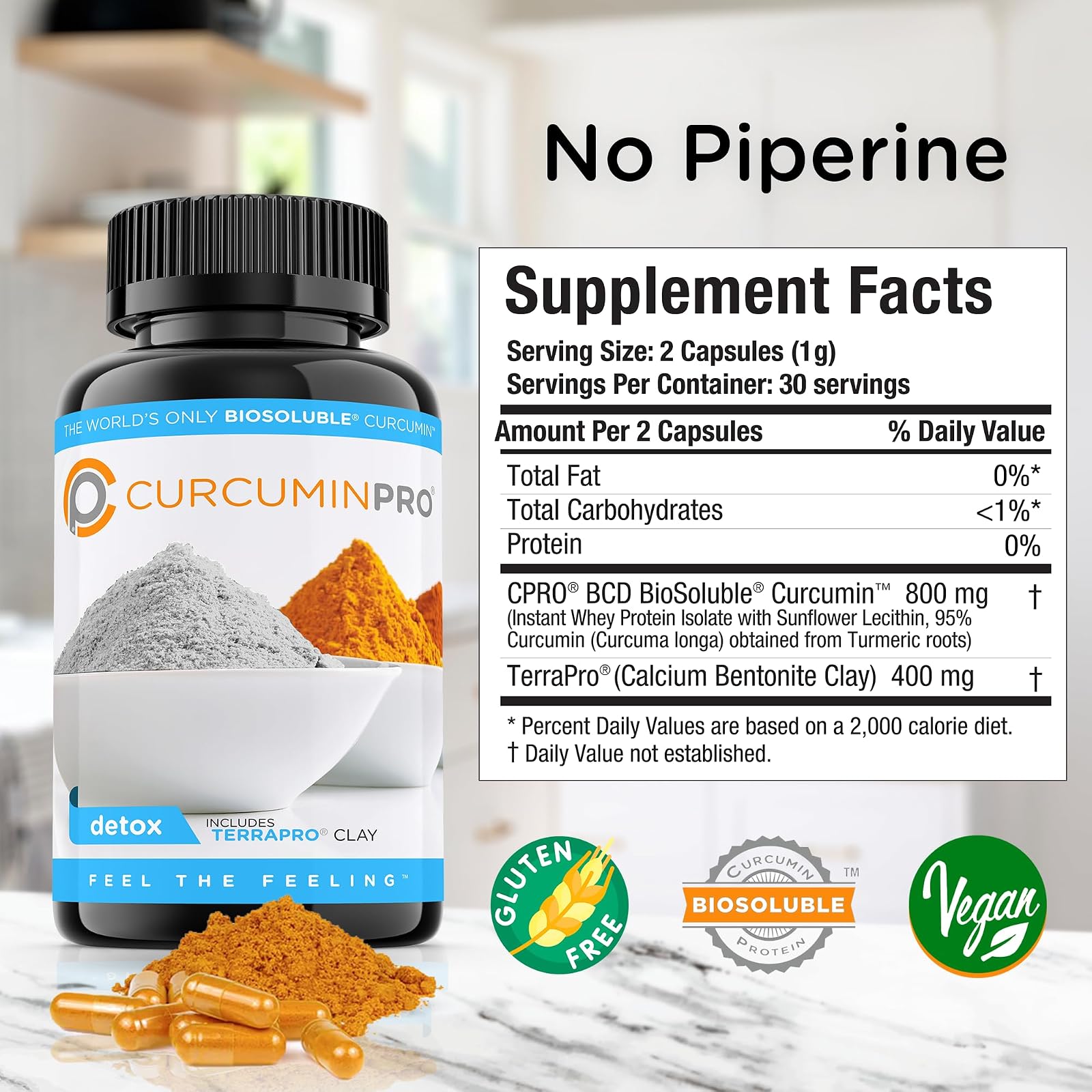 vegan-friendly turmeric detox solution