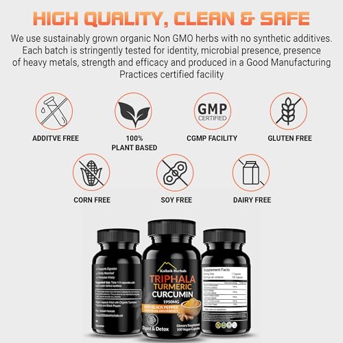 vegan-friendly turmeric dietary supplement