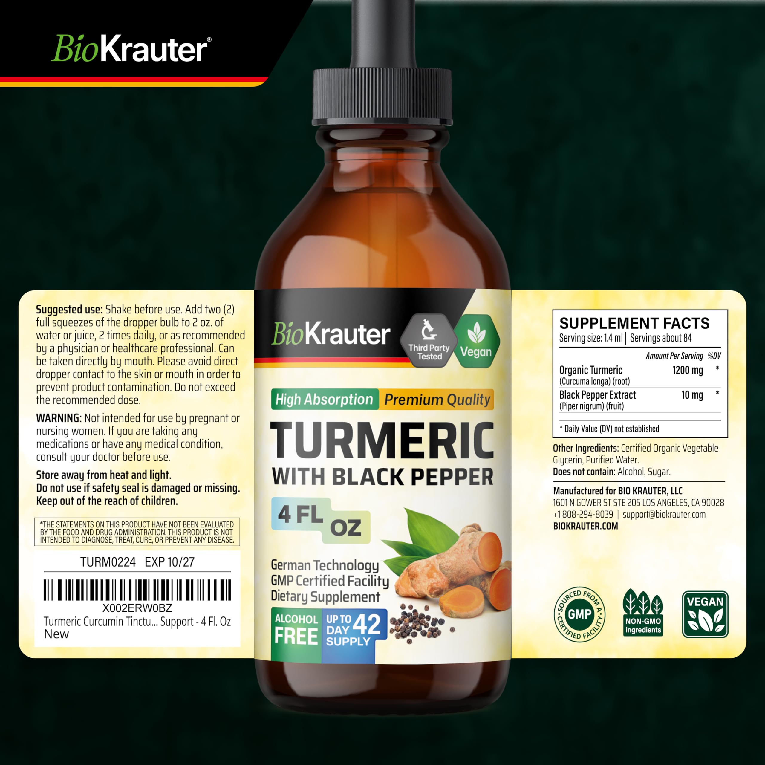 vegan-friendly turmeric health solution