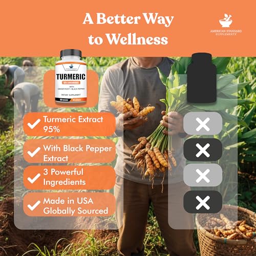 vegan-friendly turmeric health supplement