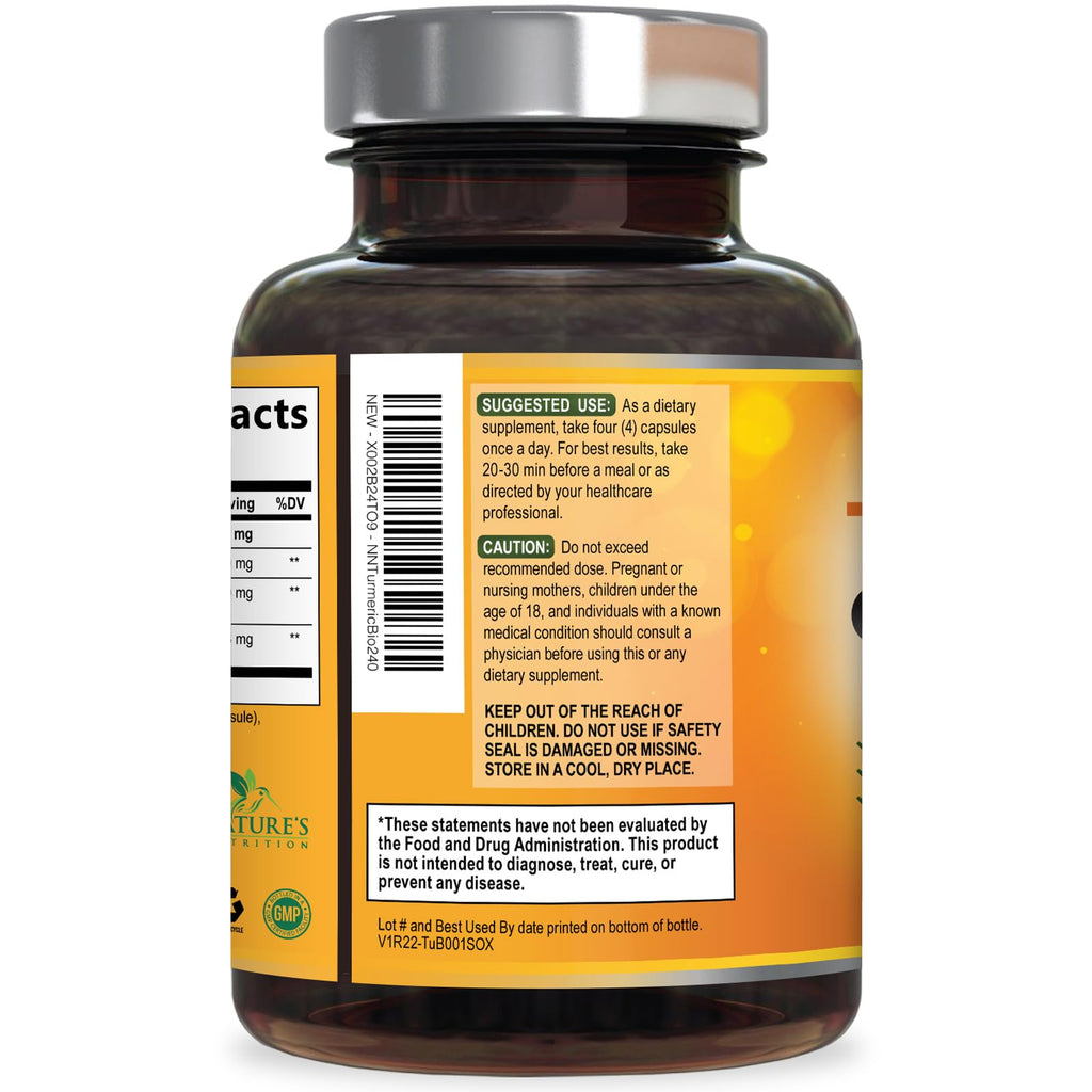 vegan-friendly turmeric health supplement