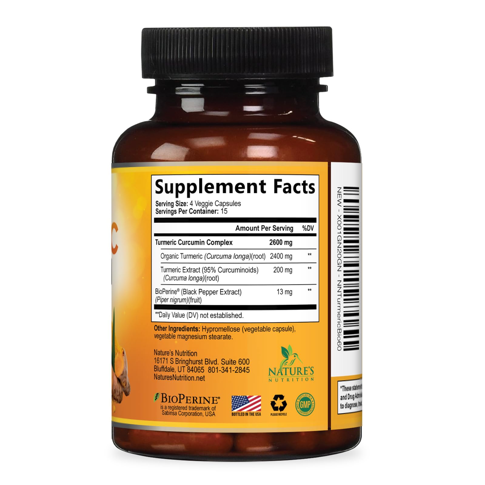vegan-friendly turmeric supplement option