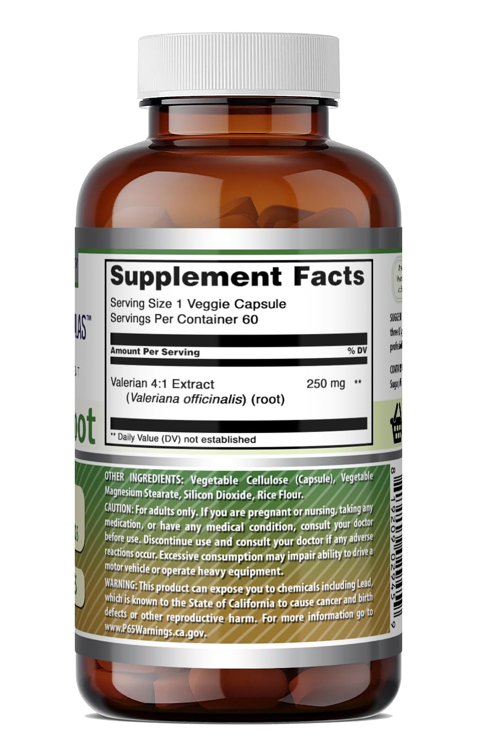 vegan-friendly valerian root capsules