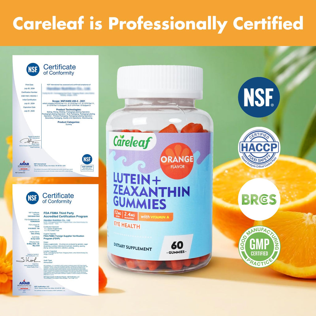 Vegan-friendly vision support with zeaxanthin
